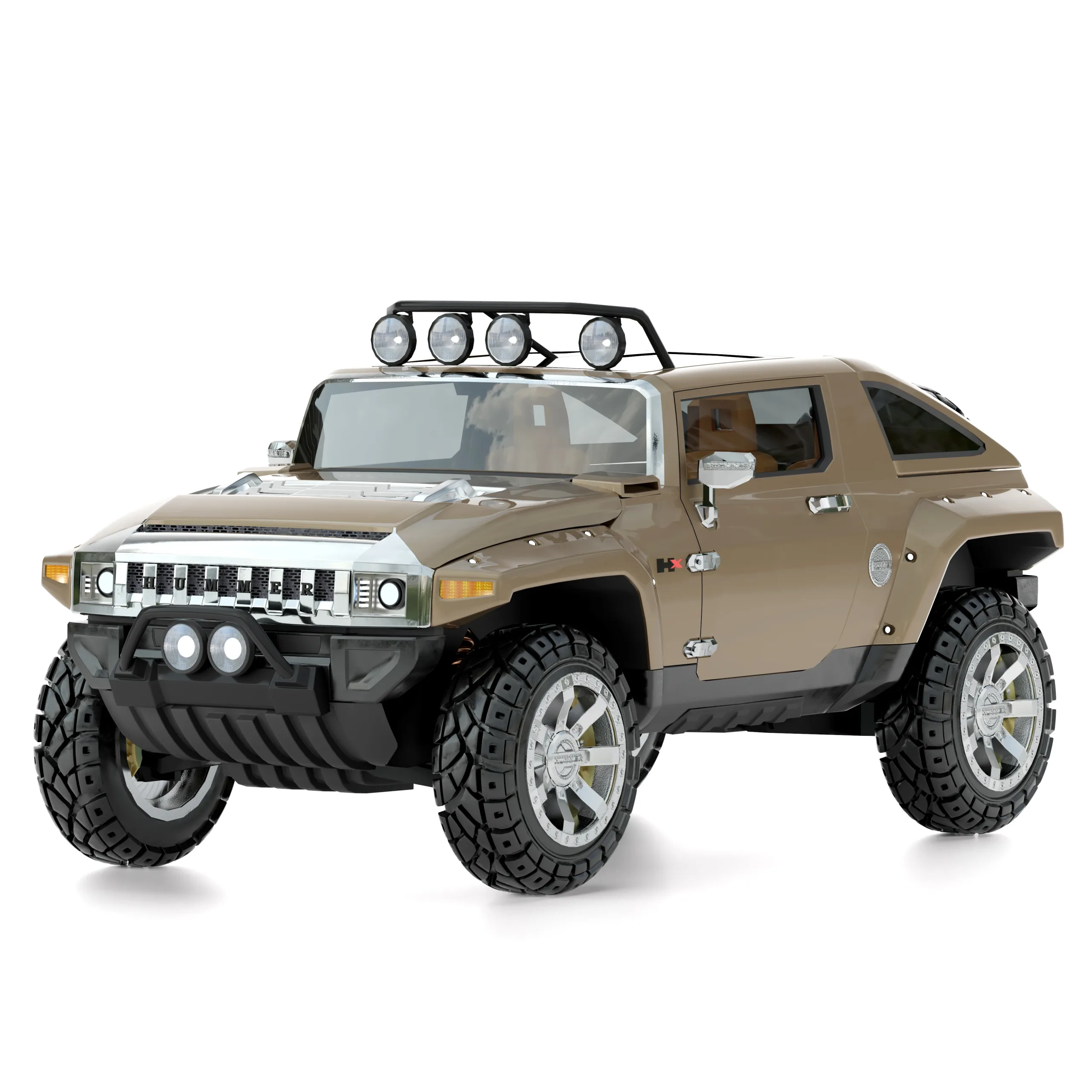Hummer HX - FlippedNormals
