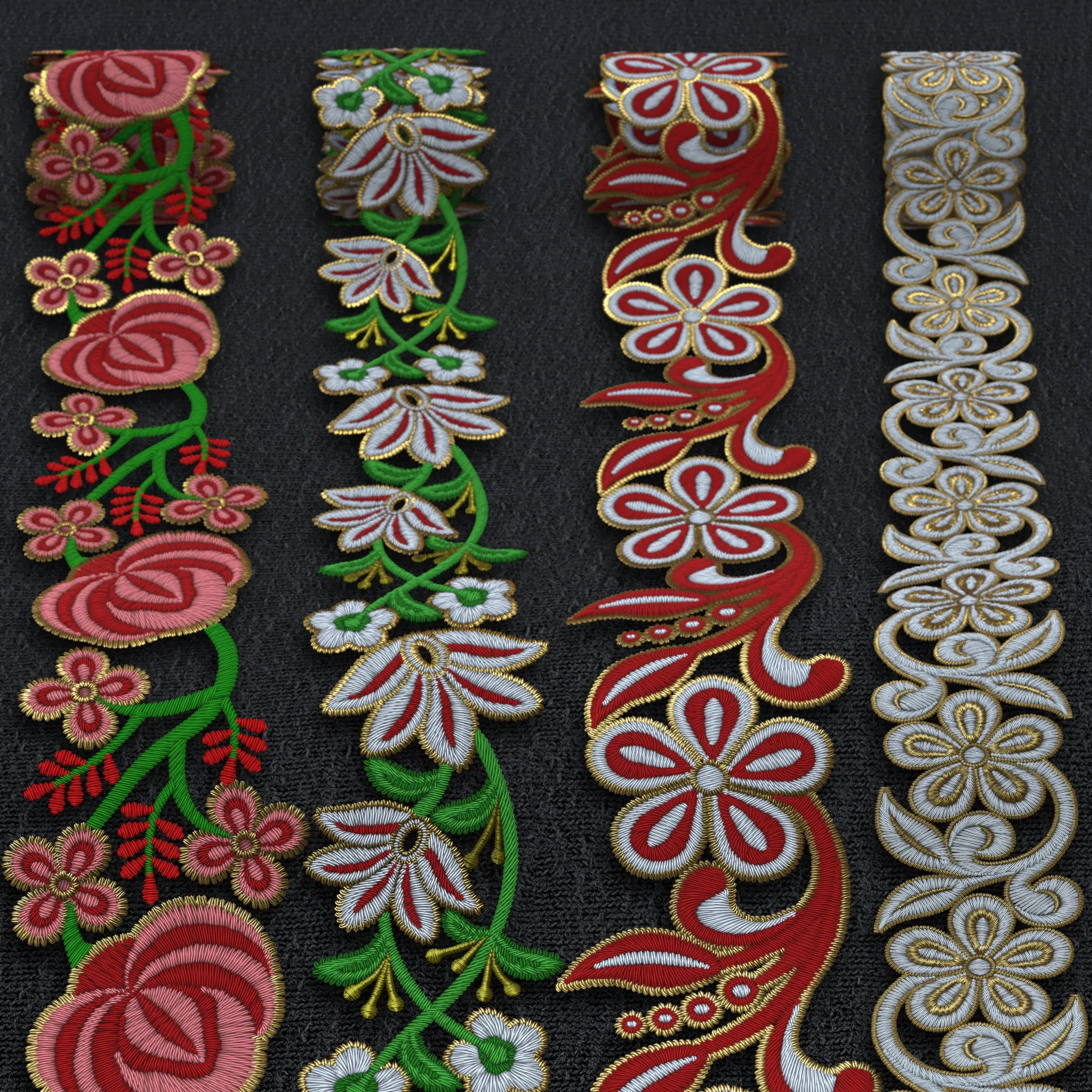 Fabric Vol 33 - Embroidery Trims - FlippedNormals