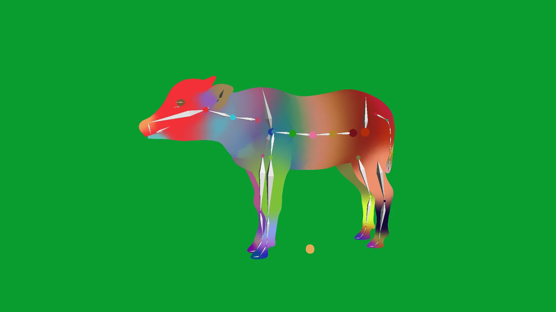 Water Buffalo Calf - FlippedNormals
