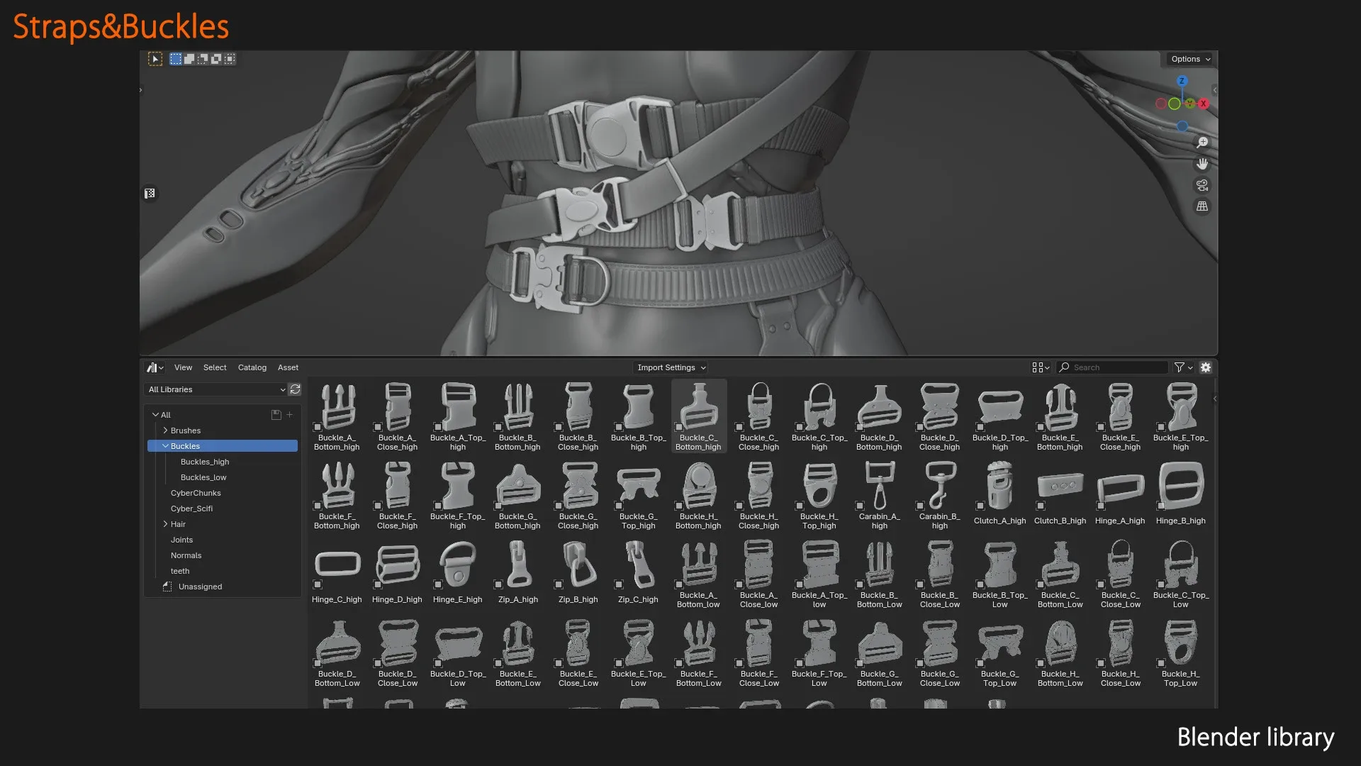 Straps & Buckles - FlippedNormals