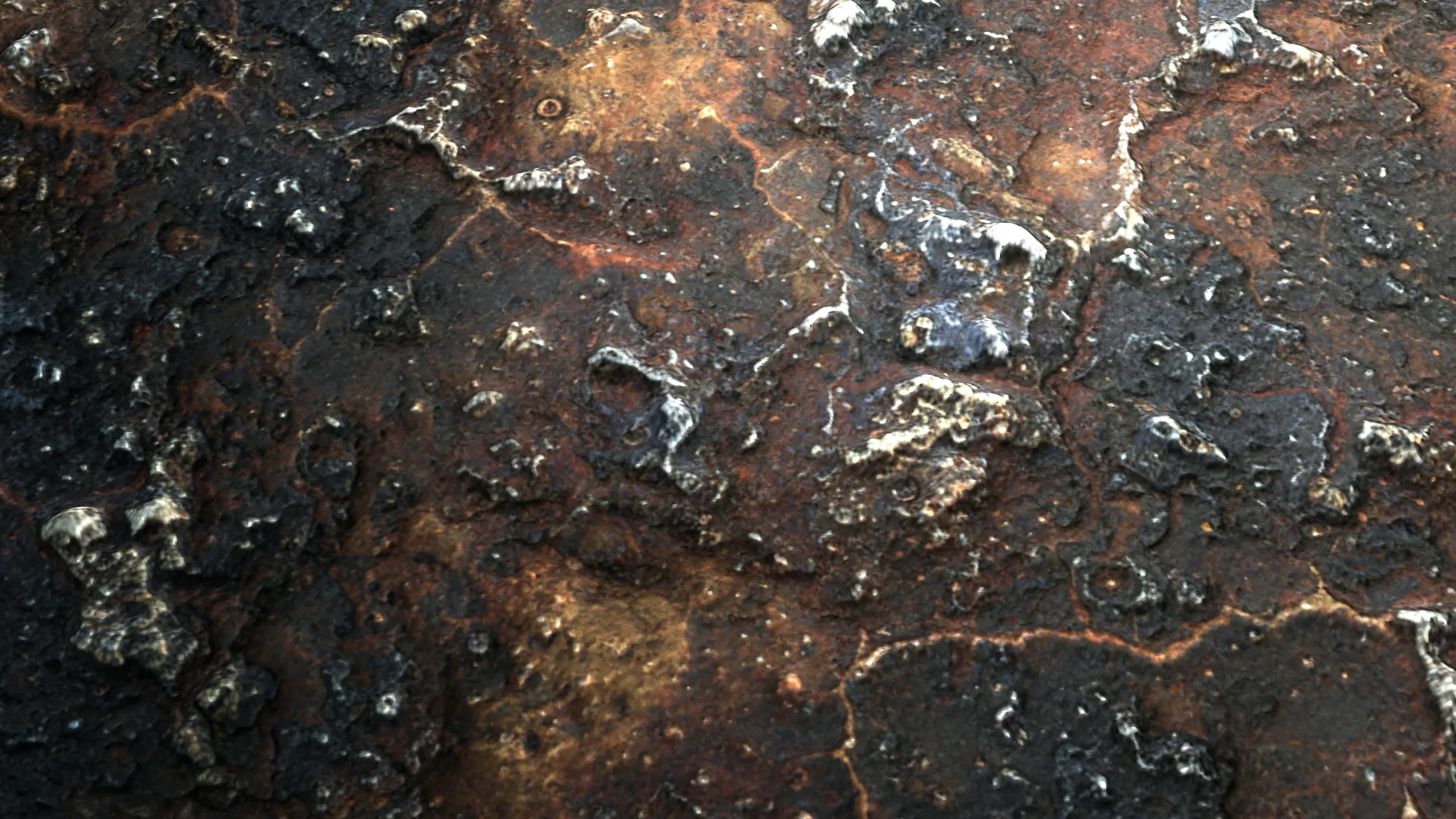 Meteorite PBR Texture - FlippedNormals