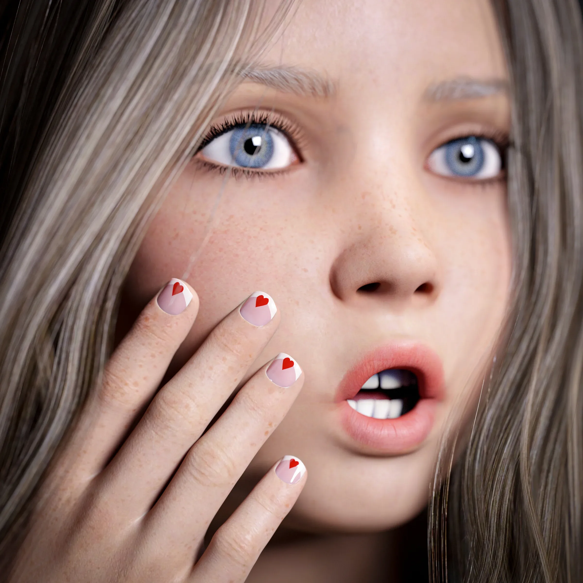 IB Cute Nails for Genesis 9 - FlippedNormals