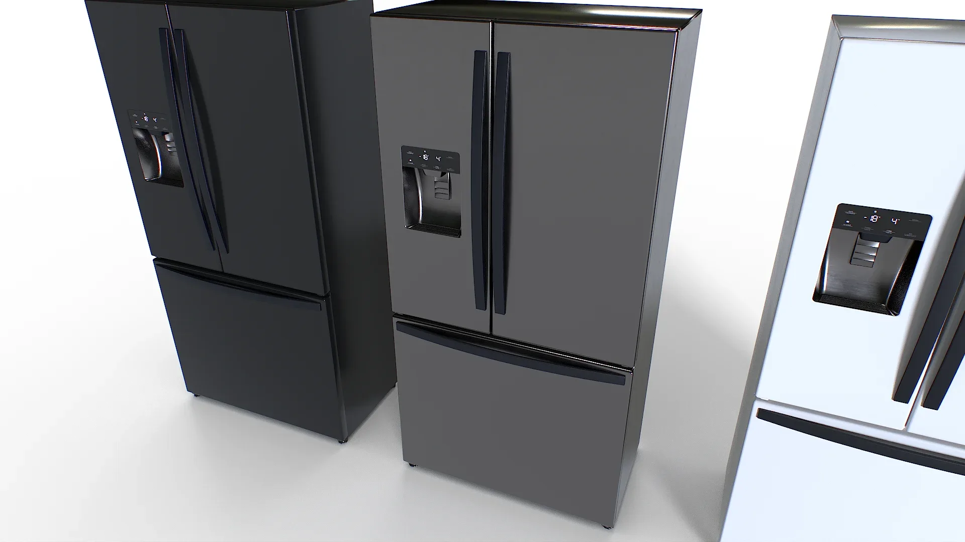American fridge set 2 - FlippedNormals