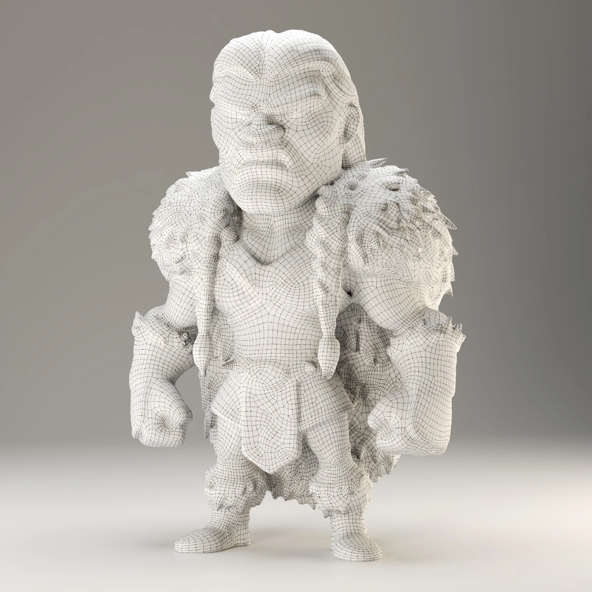 Stylized Viking Dwarf 01 - FlippedNormals