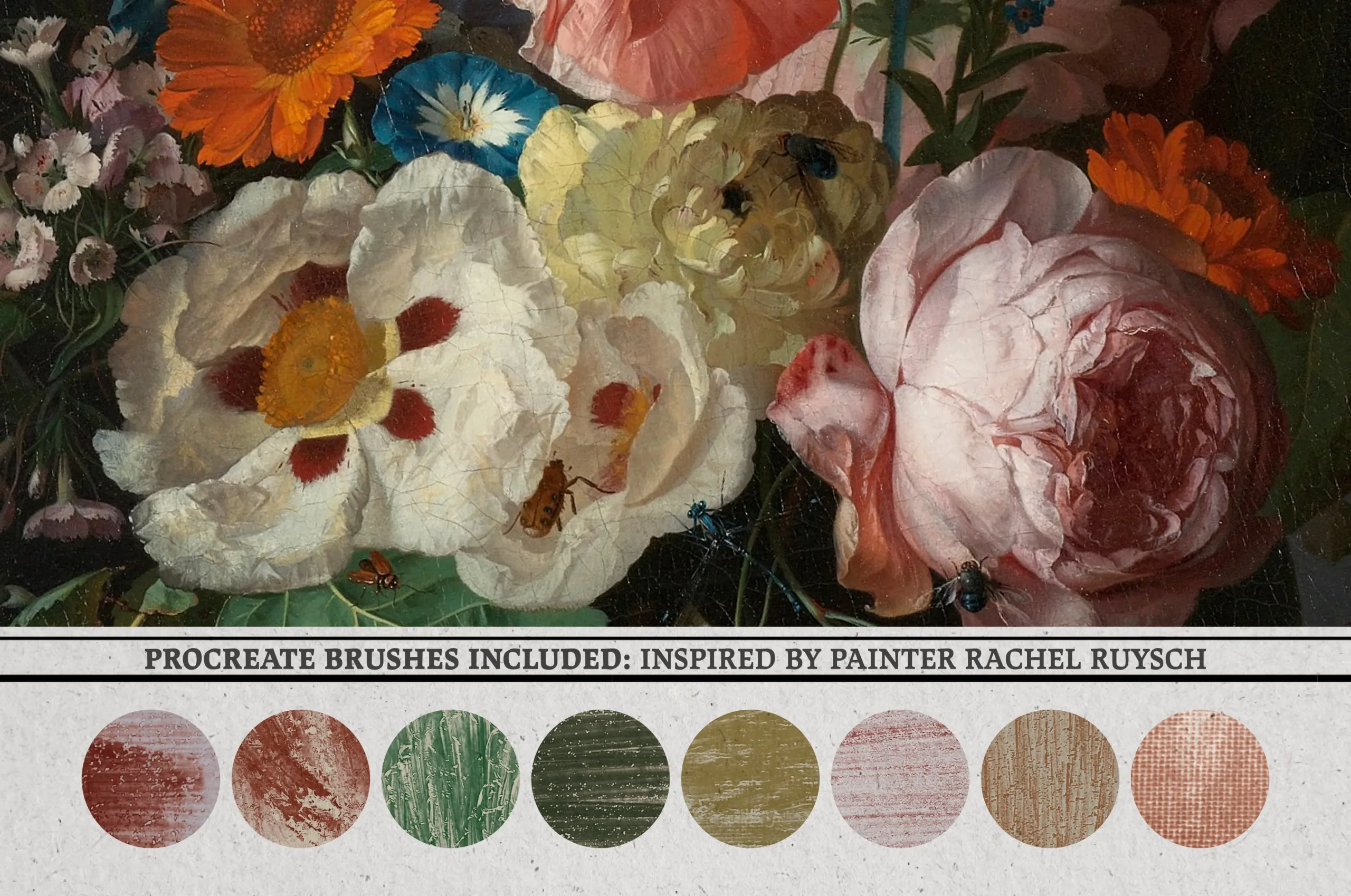 Rachel Ruysch Procreate Kit (Procreate - FlippedNormals