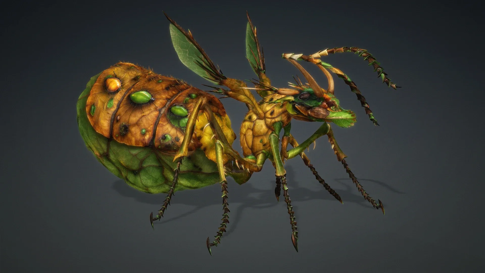Ant Monster_V1d - FlippedNormals