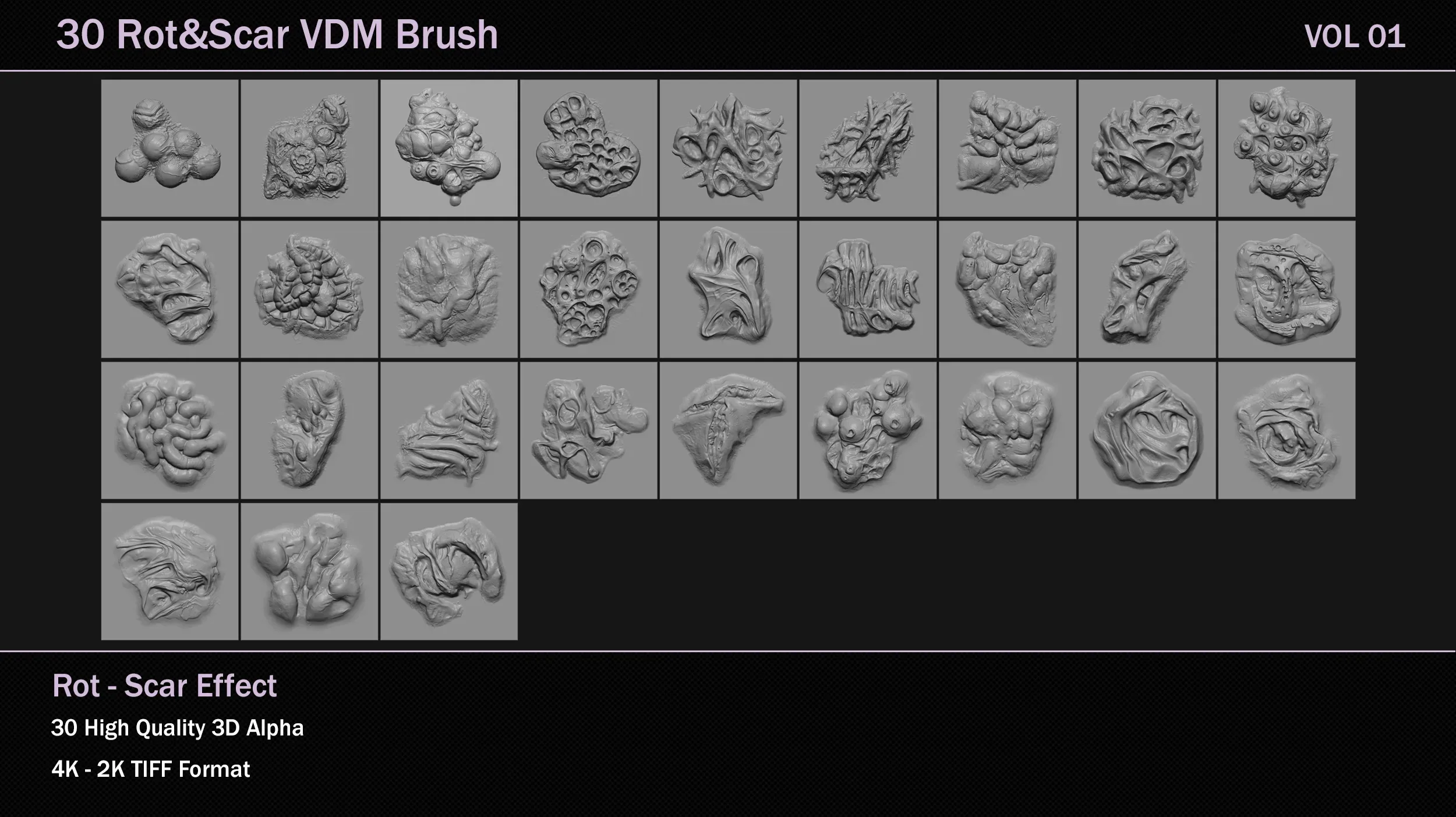 Rot & Scar Collection - FlippedNormals