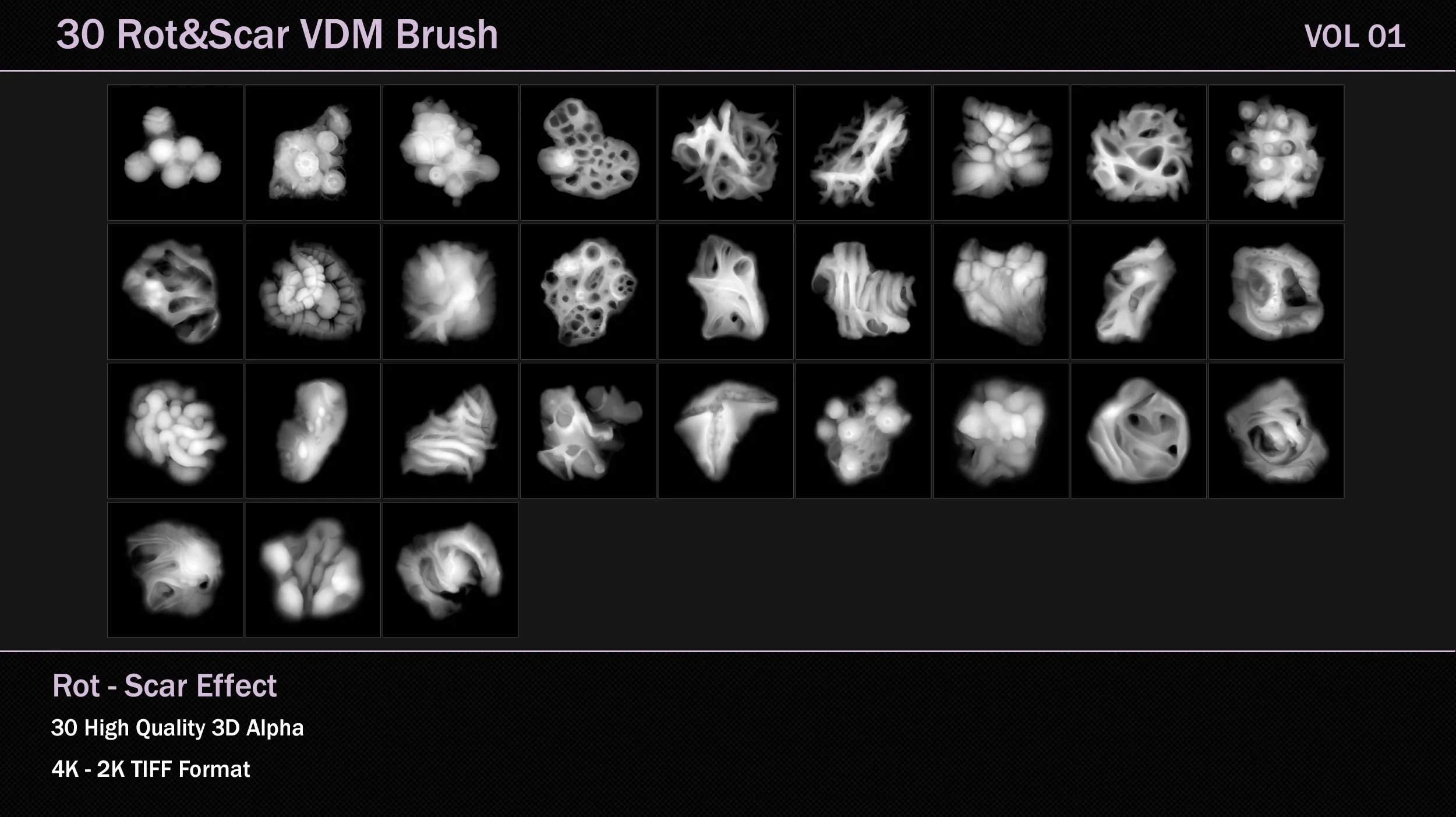 Rot & Scar Collection - FlippedNormals