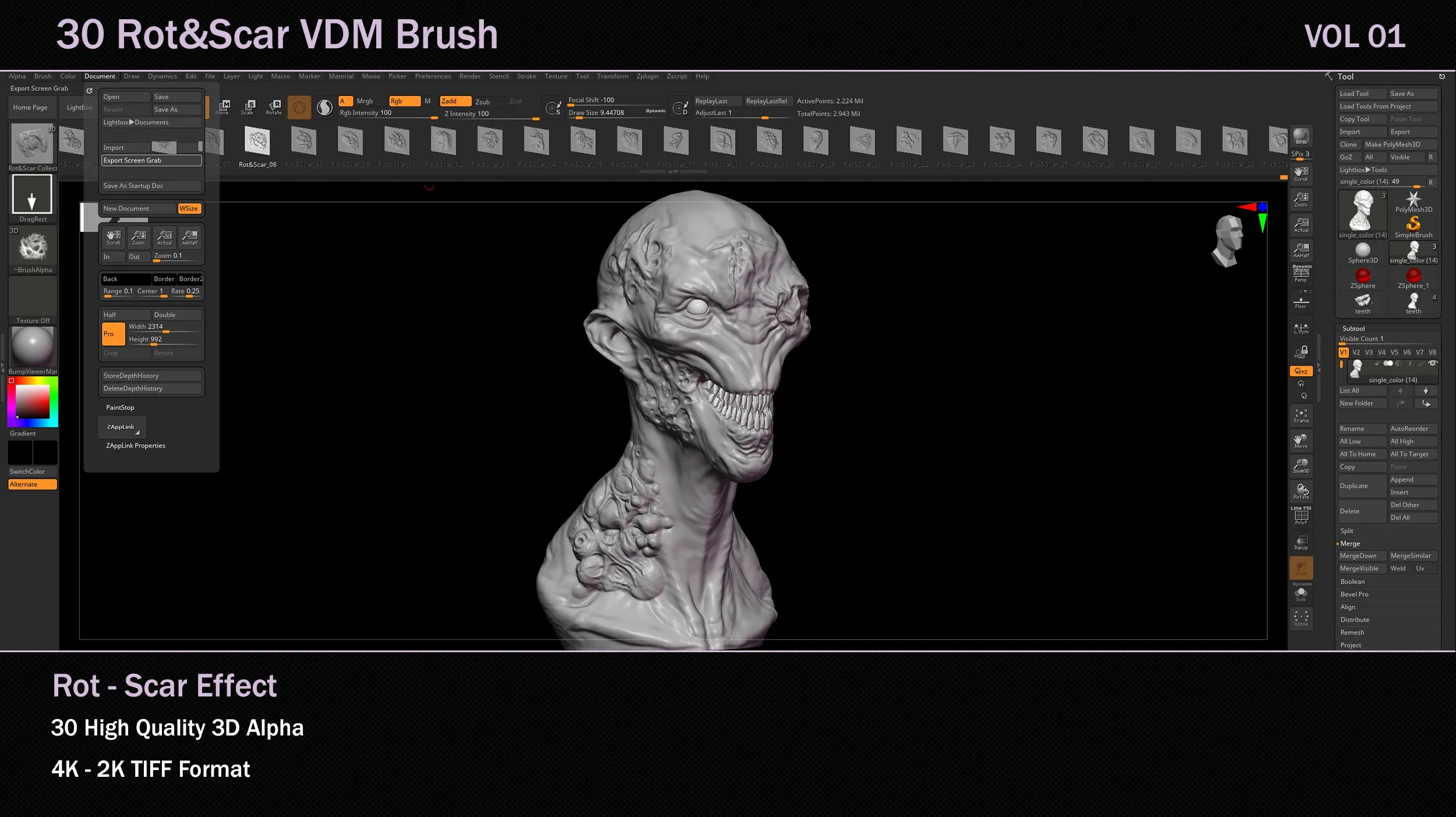 Rot & Scar Collection - FlippedNormals