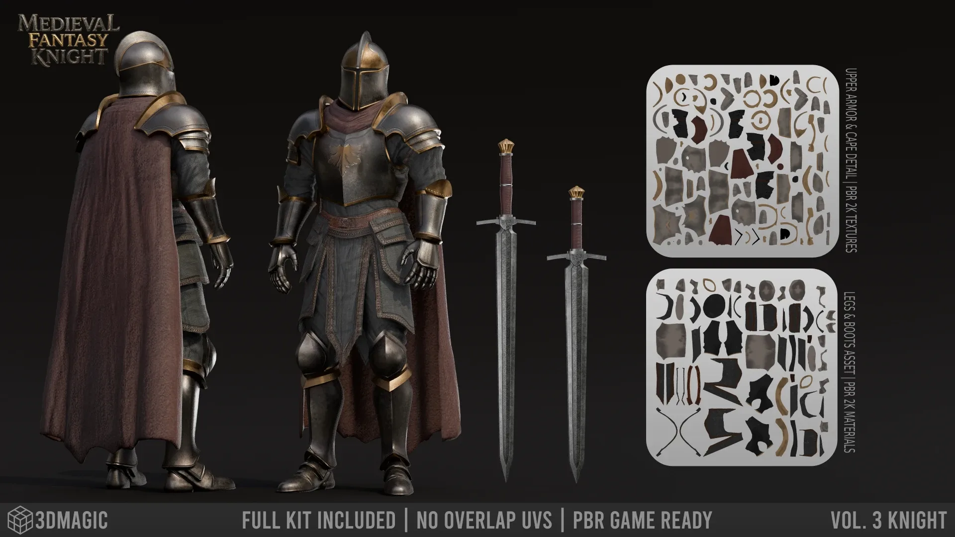 Medieval Fantasy Knight - FlippedNormals