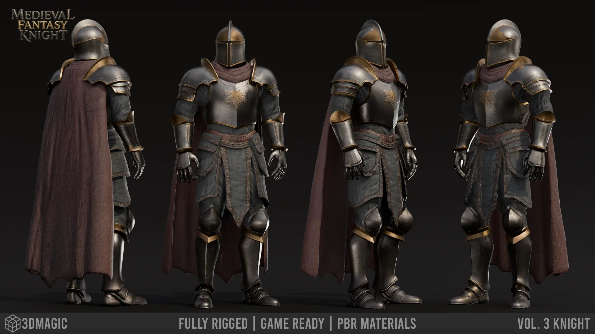 Medieval Fantasy Knight - FlippedNormals