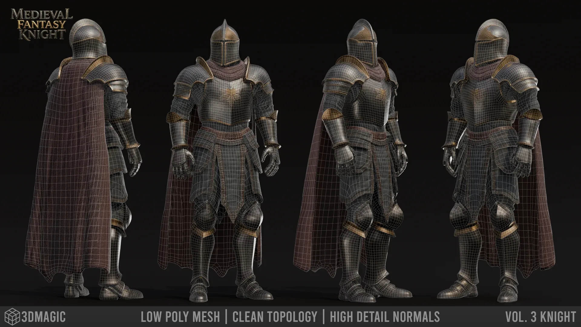 Medieval Fantasy Knight - FlippedNormals