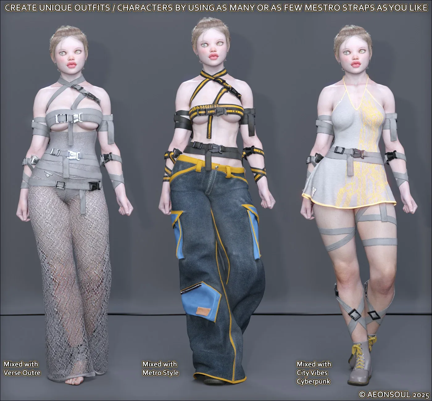 Metro Straps Bundle - FlippedNormals