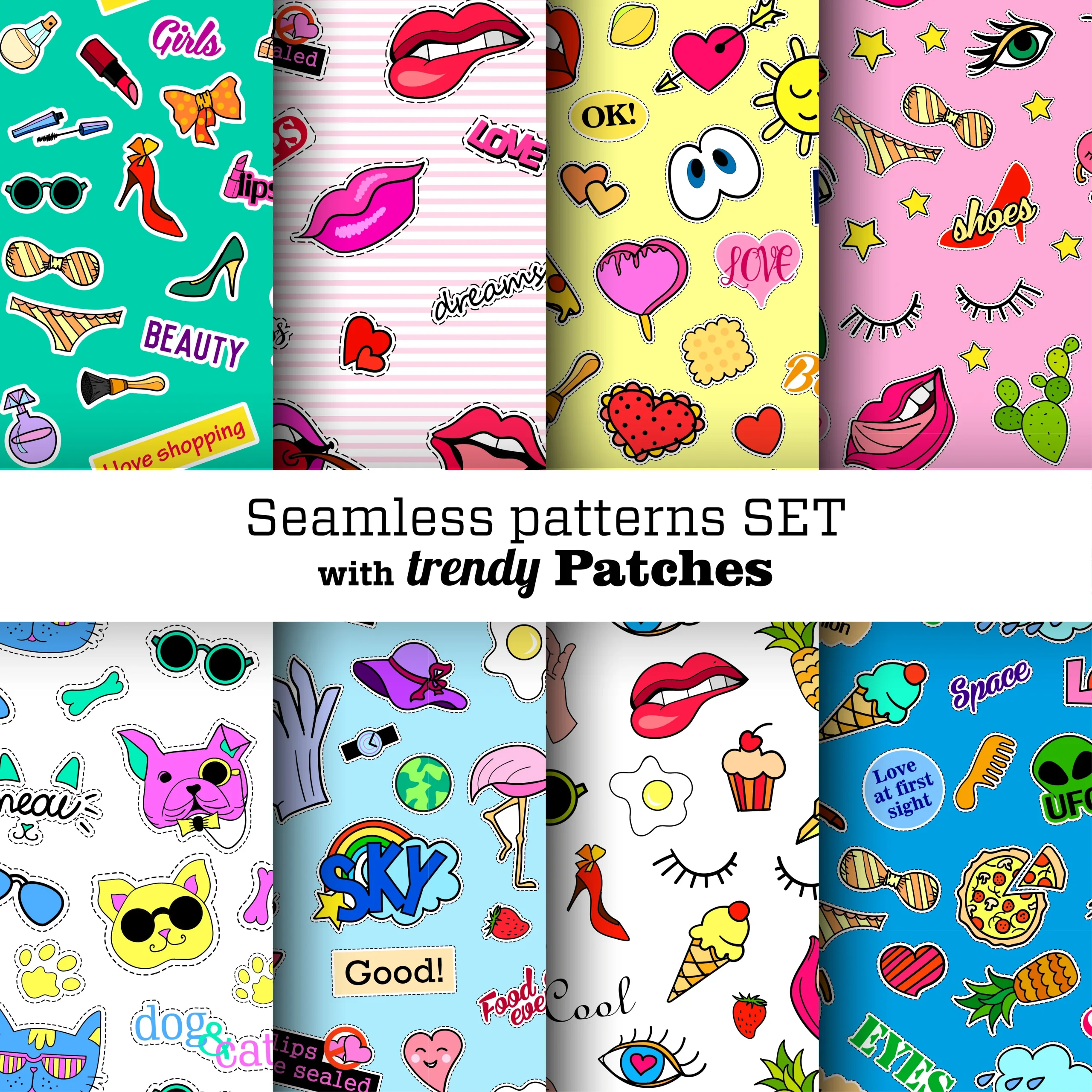 Ornaments vector Seamless Texture - FlippedNormals