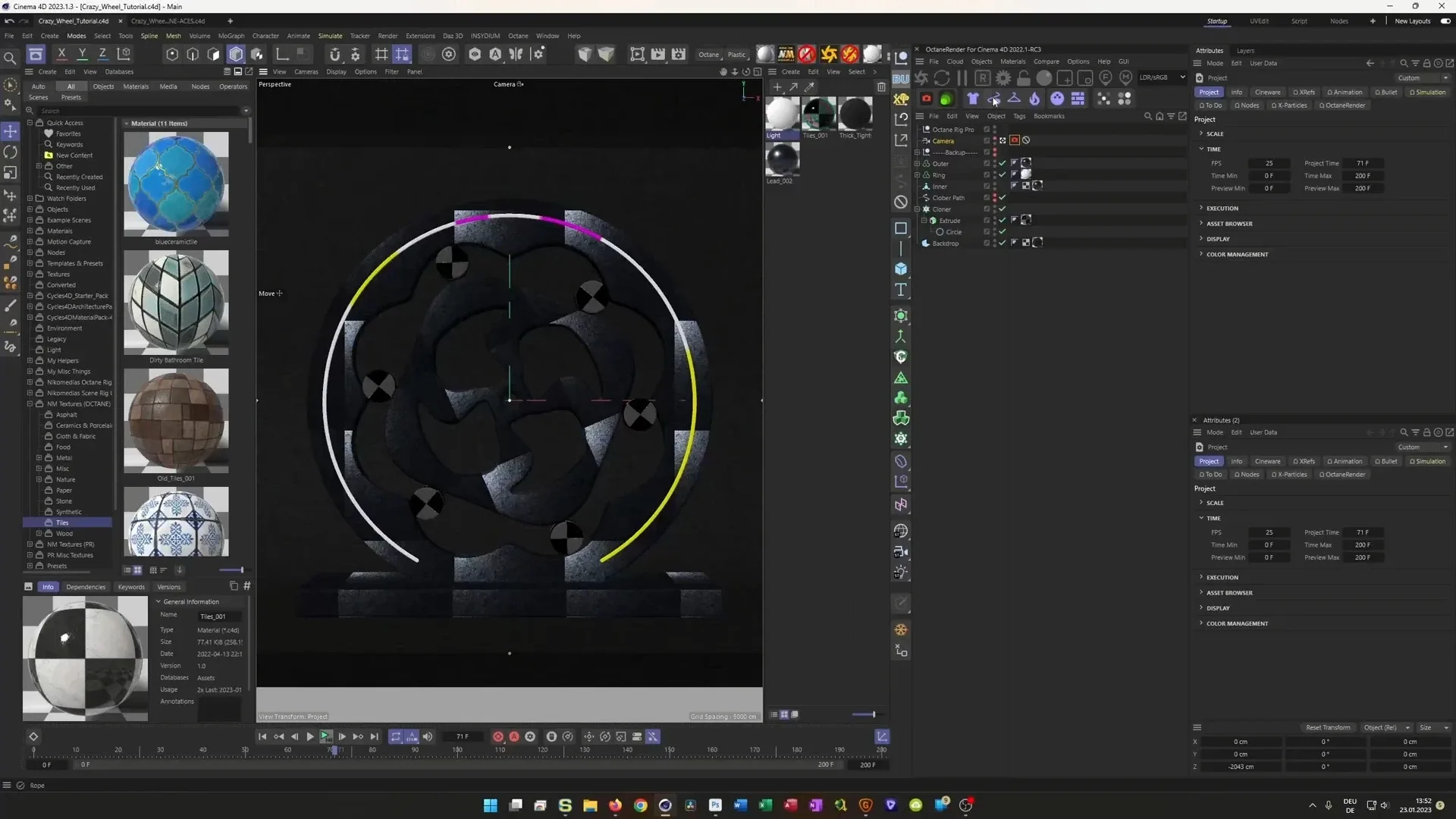 Creating the Crazy Wheel Loop Animation - FlippedNormals