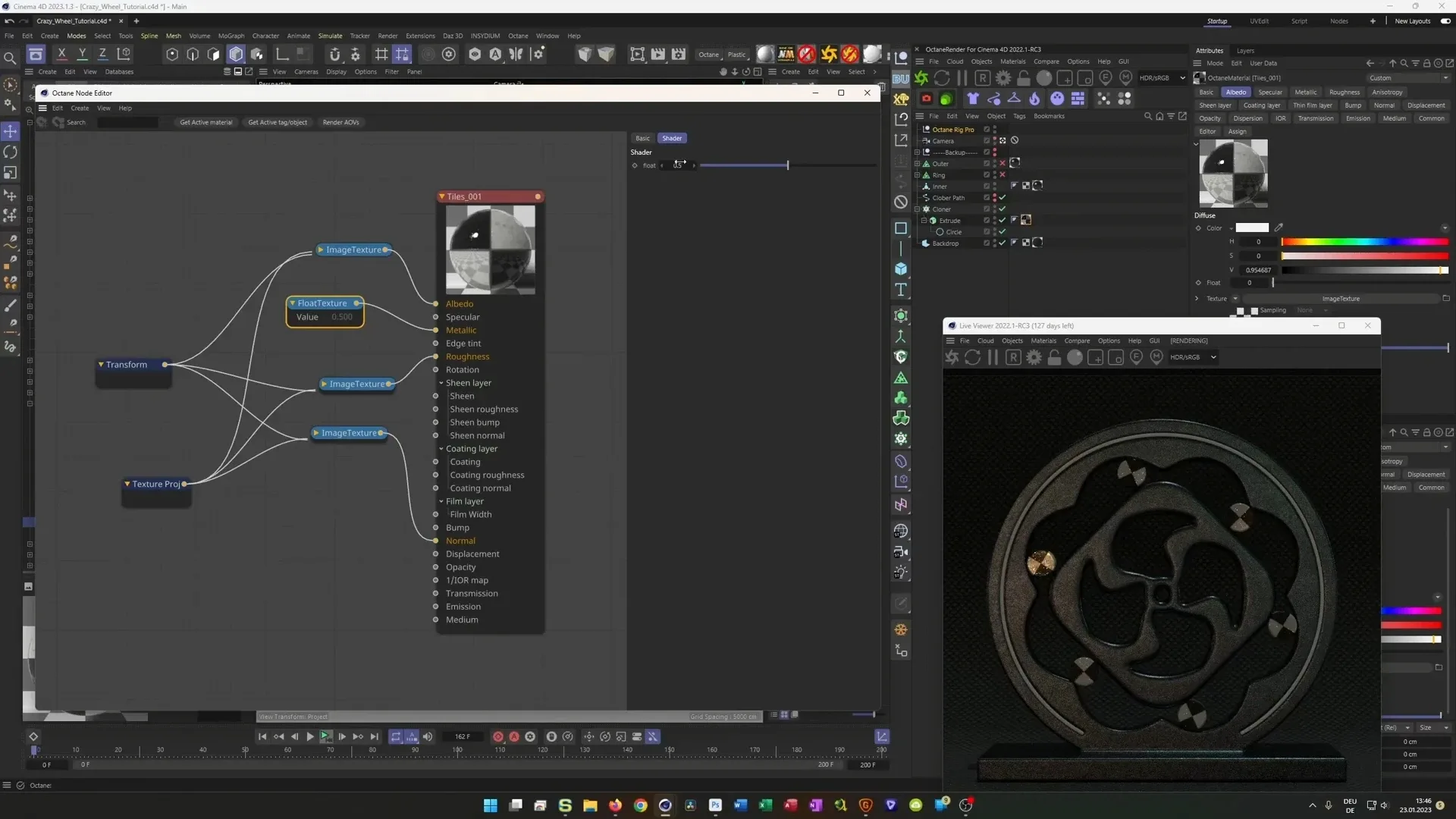 Creating the Crazy Wheel Loop Animation - FlippedNormals