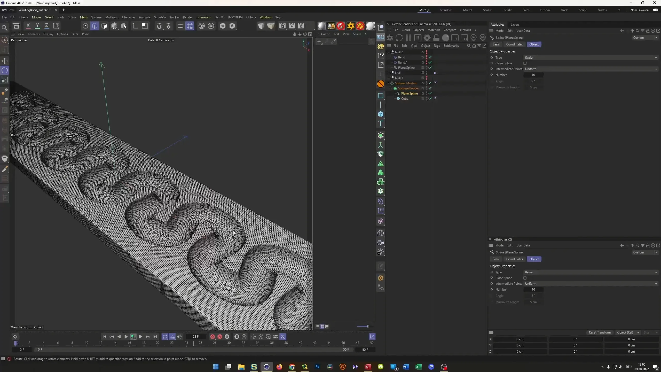 Create a Satisfying Winding Road - FlippedNormals