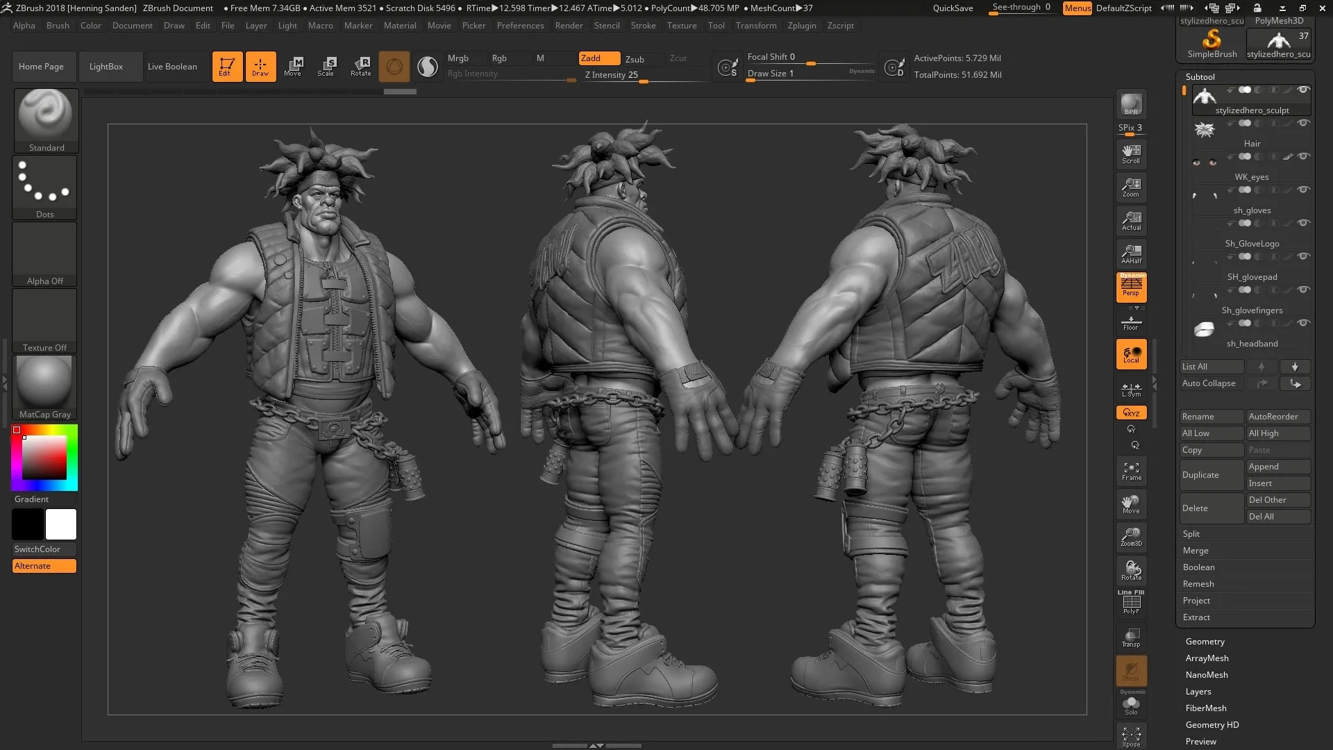 Modeling Characters for Games - FlippedNormals Modeling Characters for Games - FlippedNormals