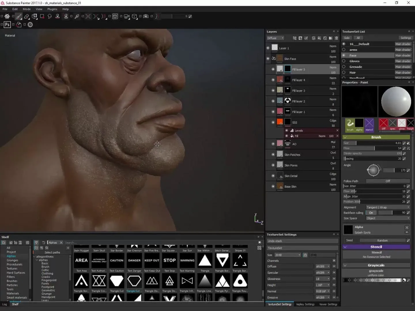 Texturing Characters for Games - FlippedNormals