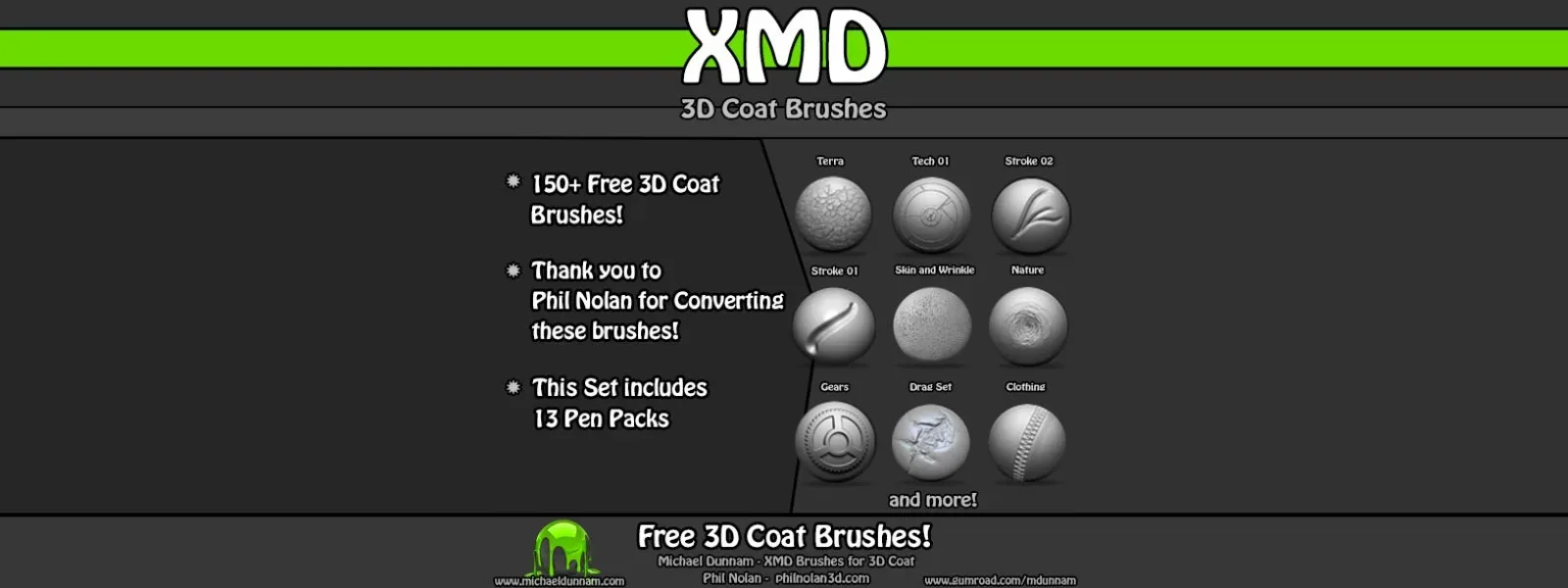 XMD - 3D Coat PenPacks - FlippedNormals