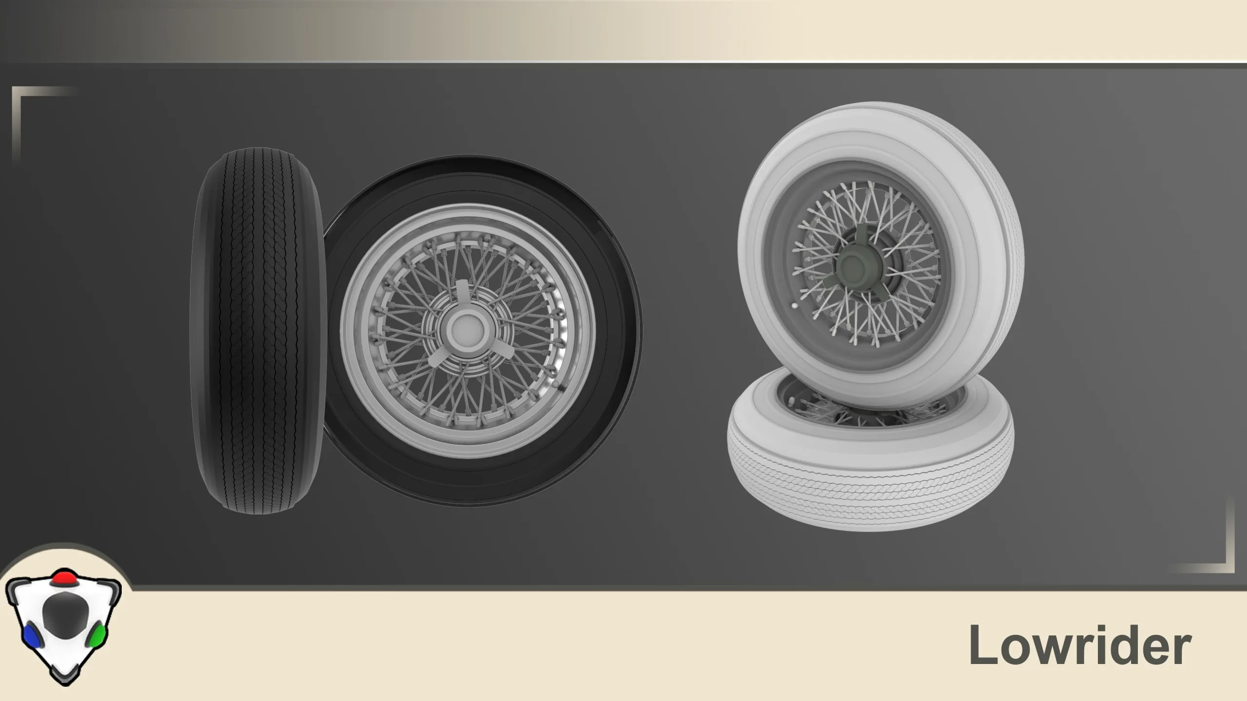 10 Varied Tire & Rim Sets - FlippedNormals