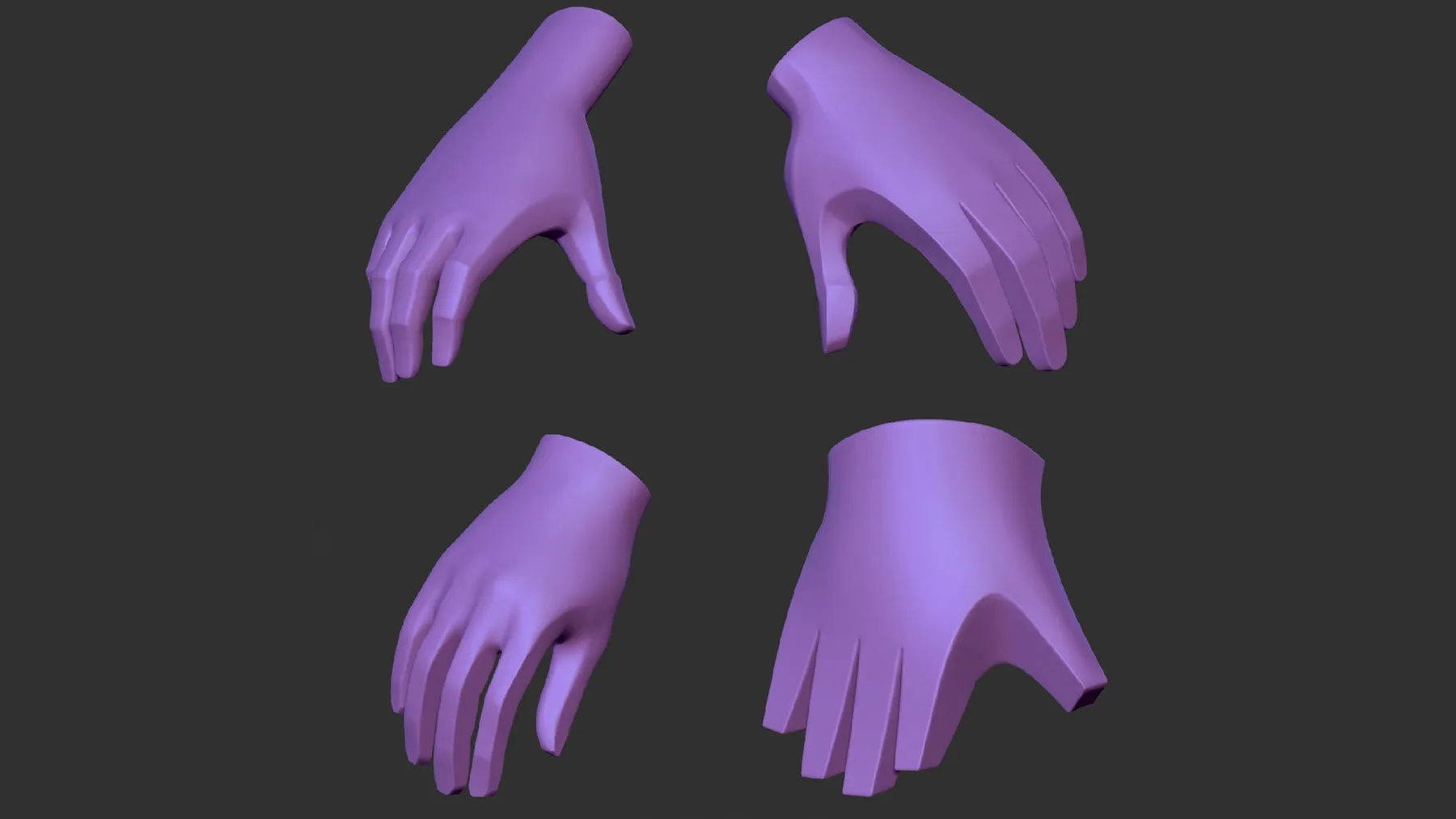 Stylized Hands Pack - FlippedNormals