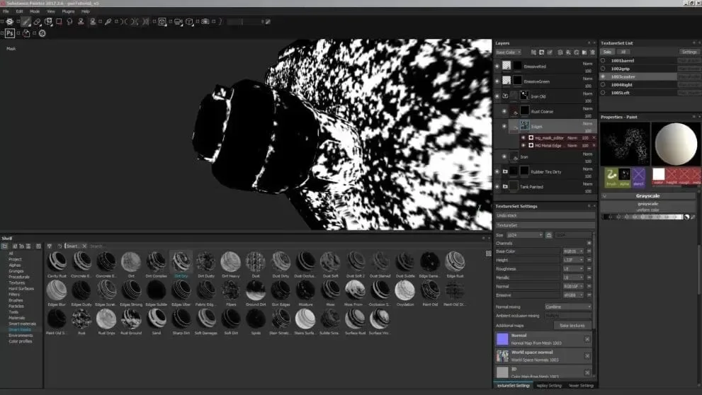Alien Gun – Modeling & Texturing - FlippedNormals