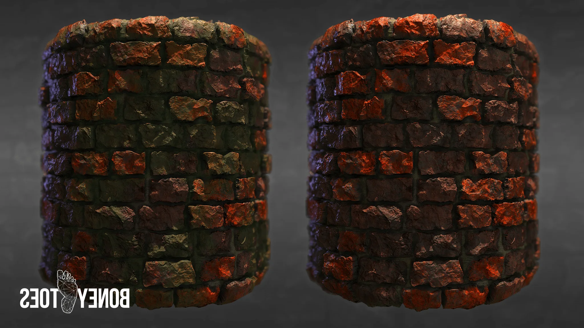 Brick Walls Game Textures - FlippedNormals