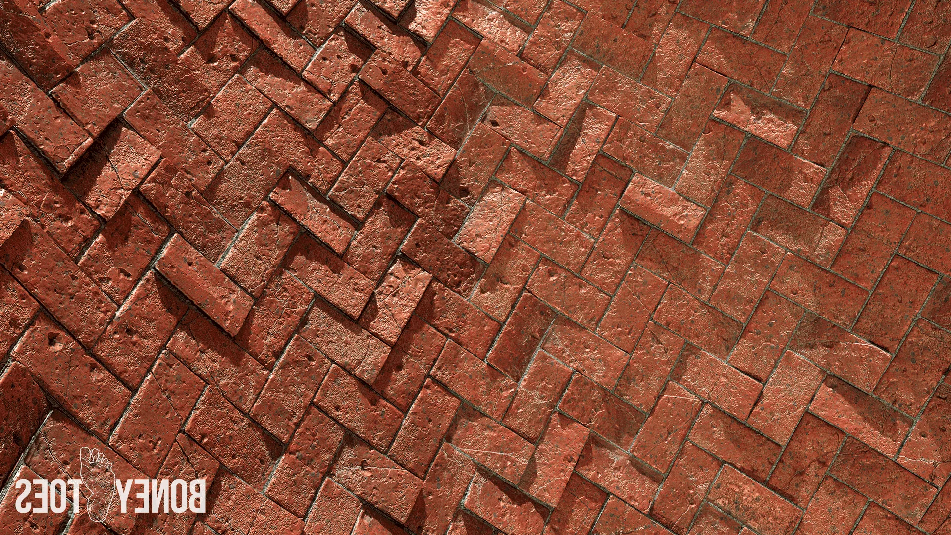 Herringbone Bricks Pattern Game - FlippedNormals