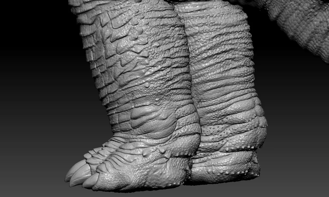 Godzilla 3D Model - FlippedNormals Godzilla 3D Model - FlippedNormals