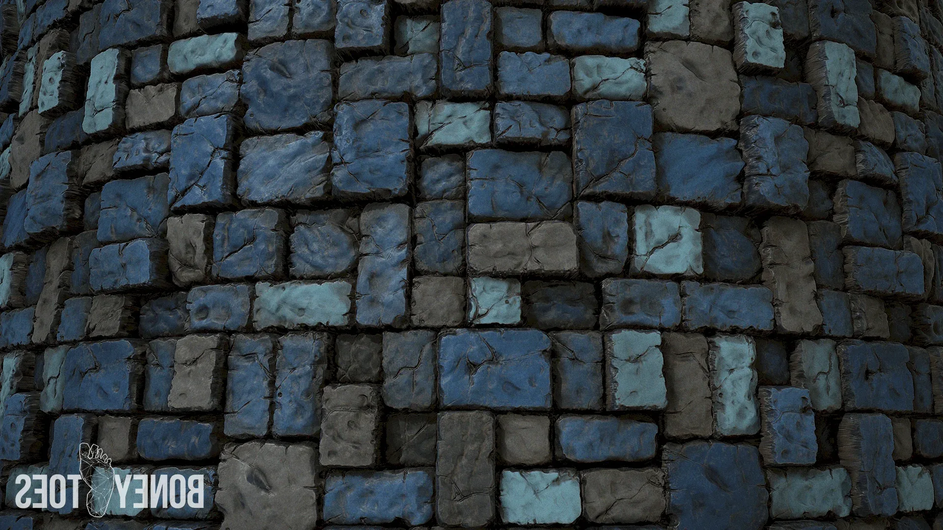 Slate Stone Tiles Game Textures - FlippedNormals