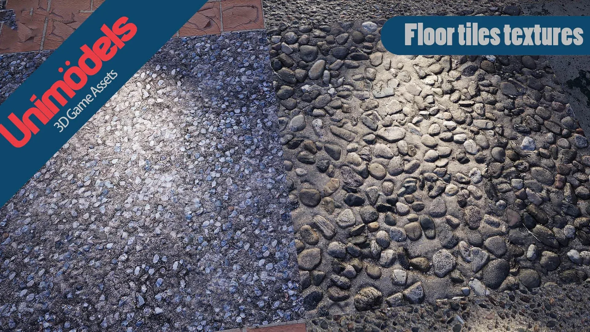 Floor & Wall Textures - Photoscanned - FlippedNormals