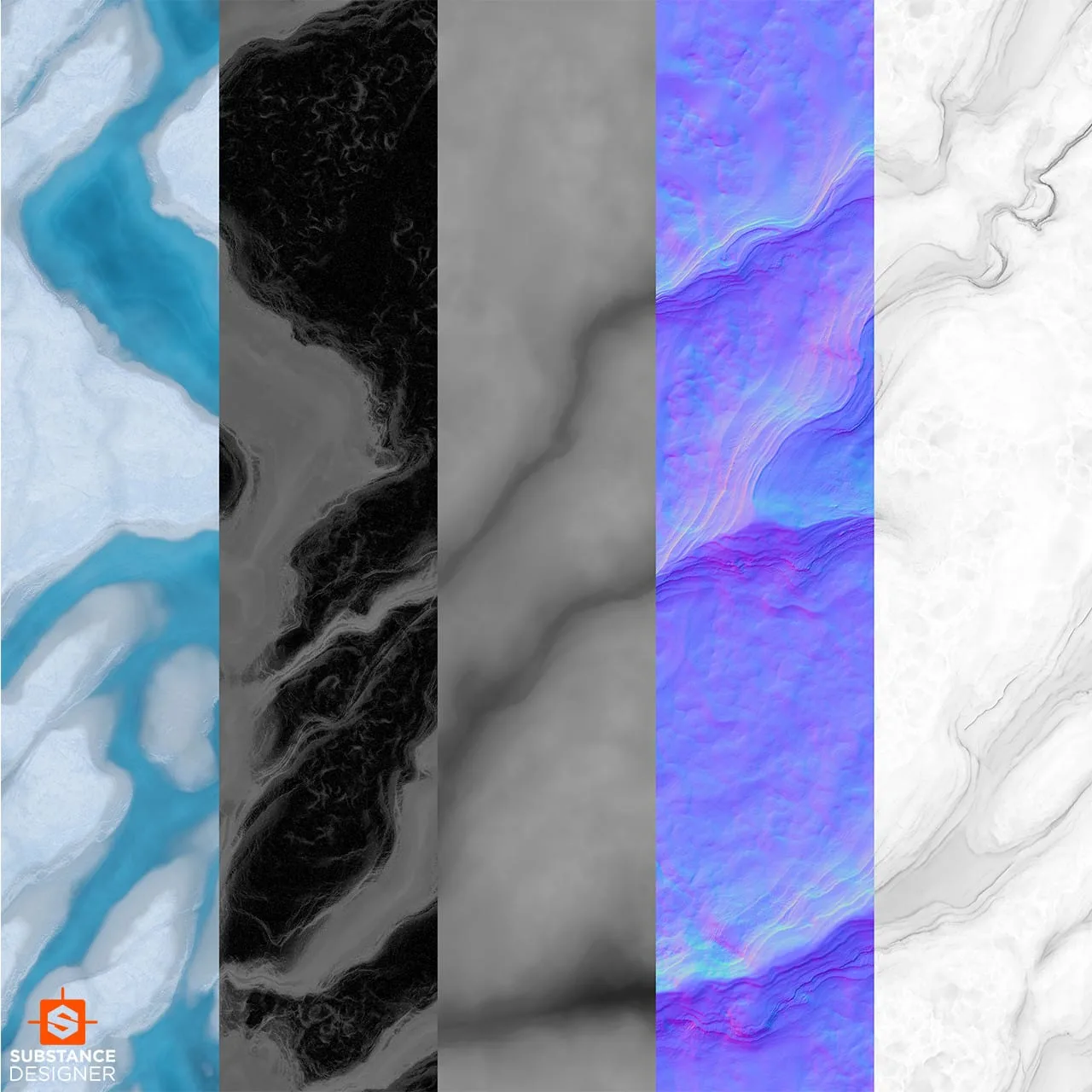 Substance Designer Graphs | Ice - FlippedNormals