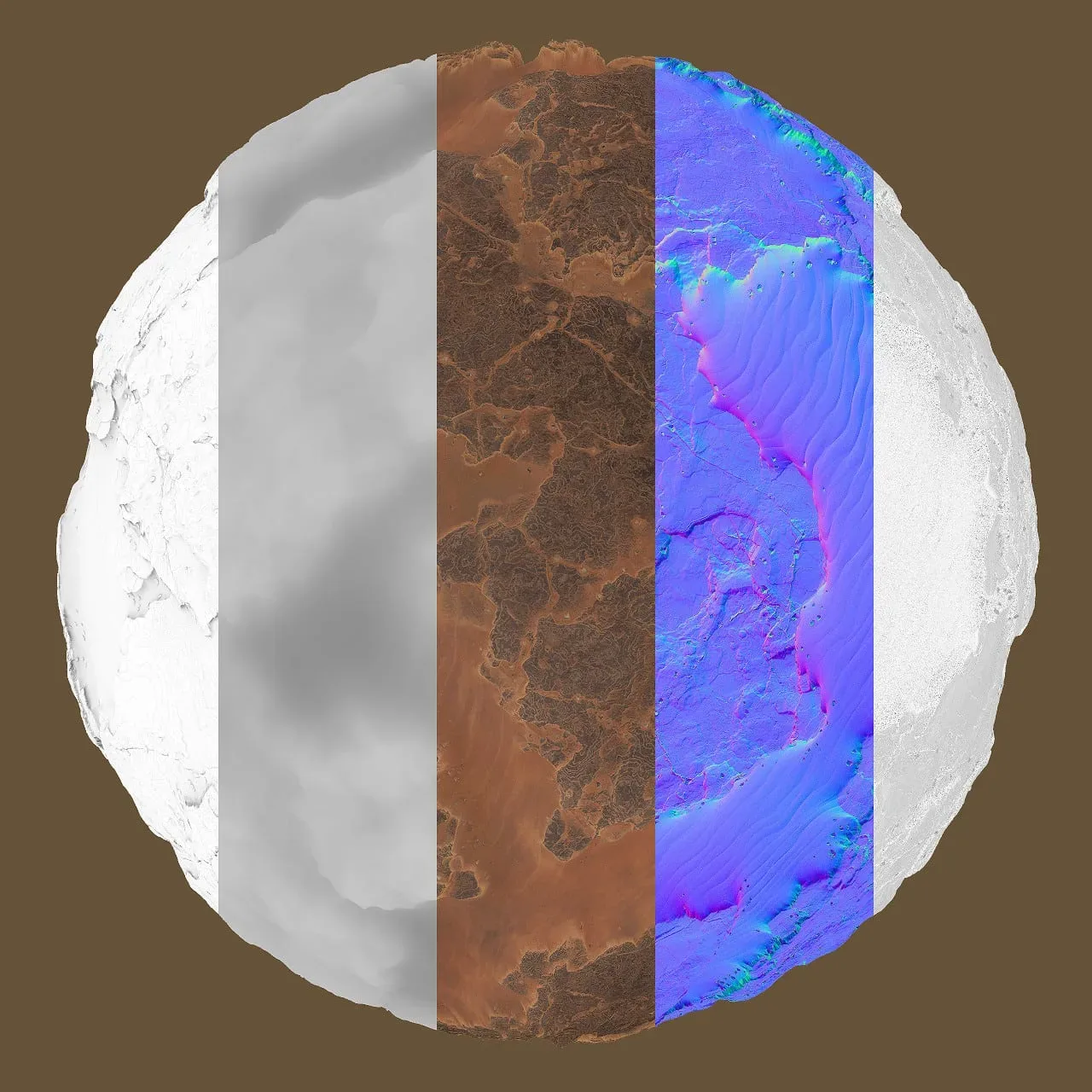 Desert Bedrock | Substance Designer - FlippedNormals