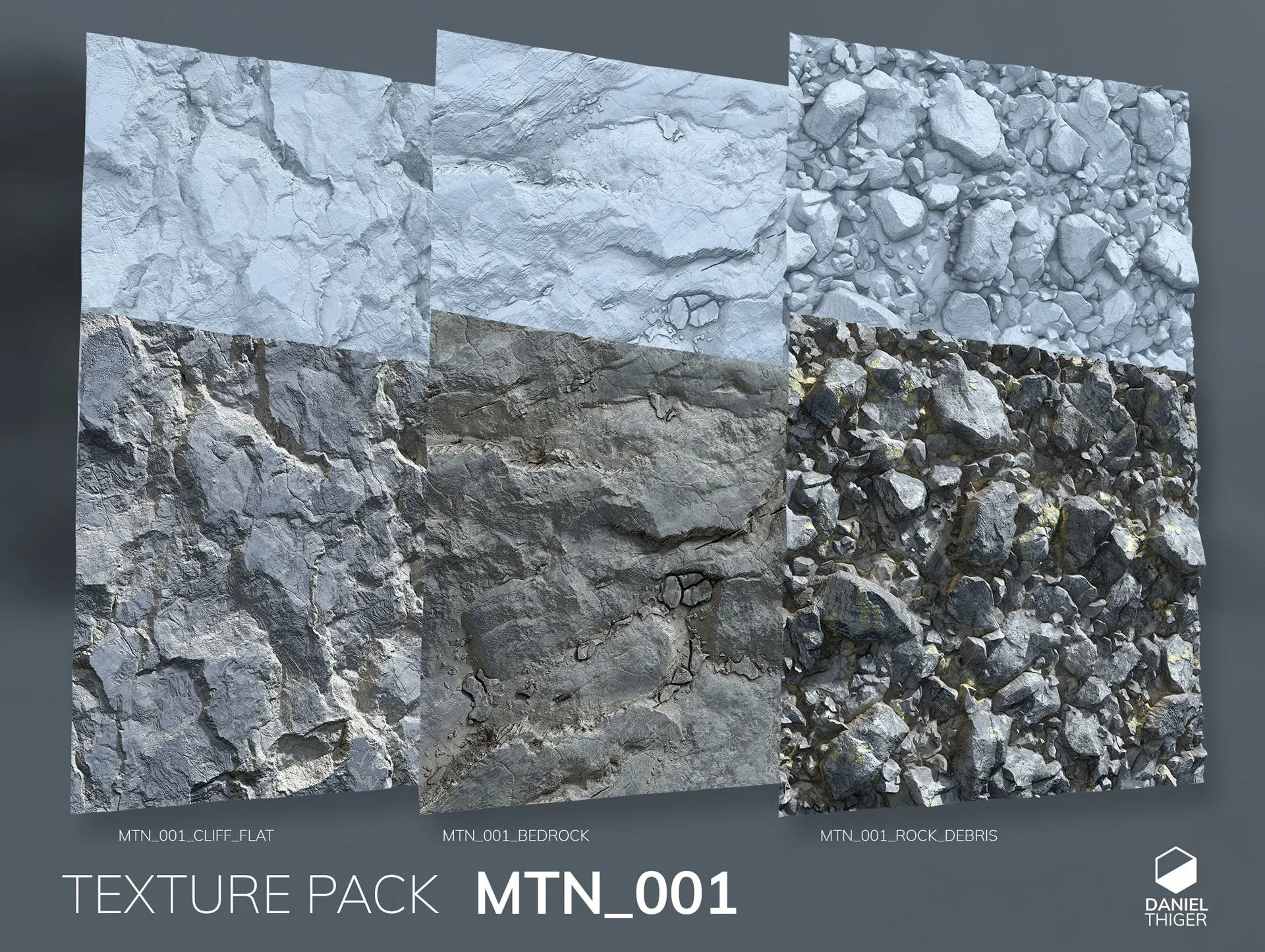 Texture Pack | Mountain | MTN_001 - FlippedNormals