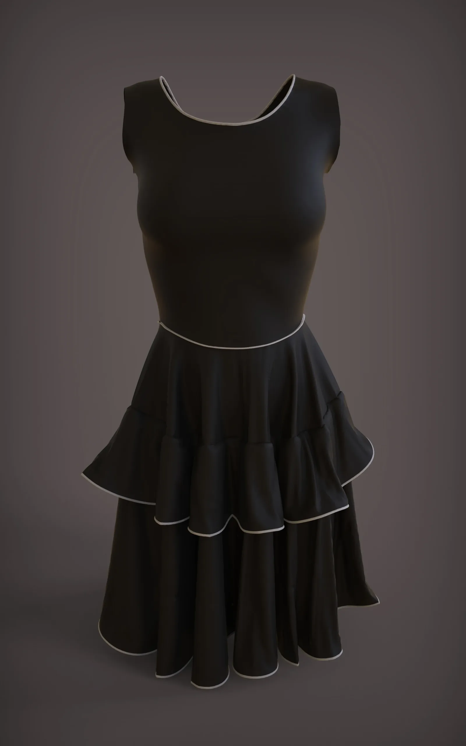 Outfit - Multi Layered Dress - FlippedNormals