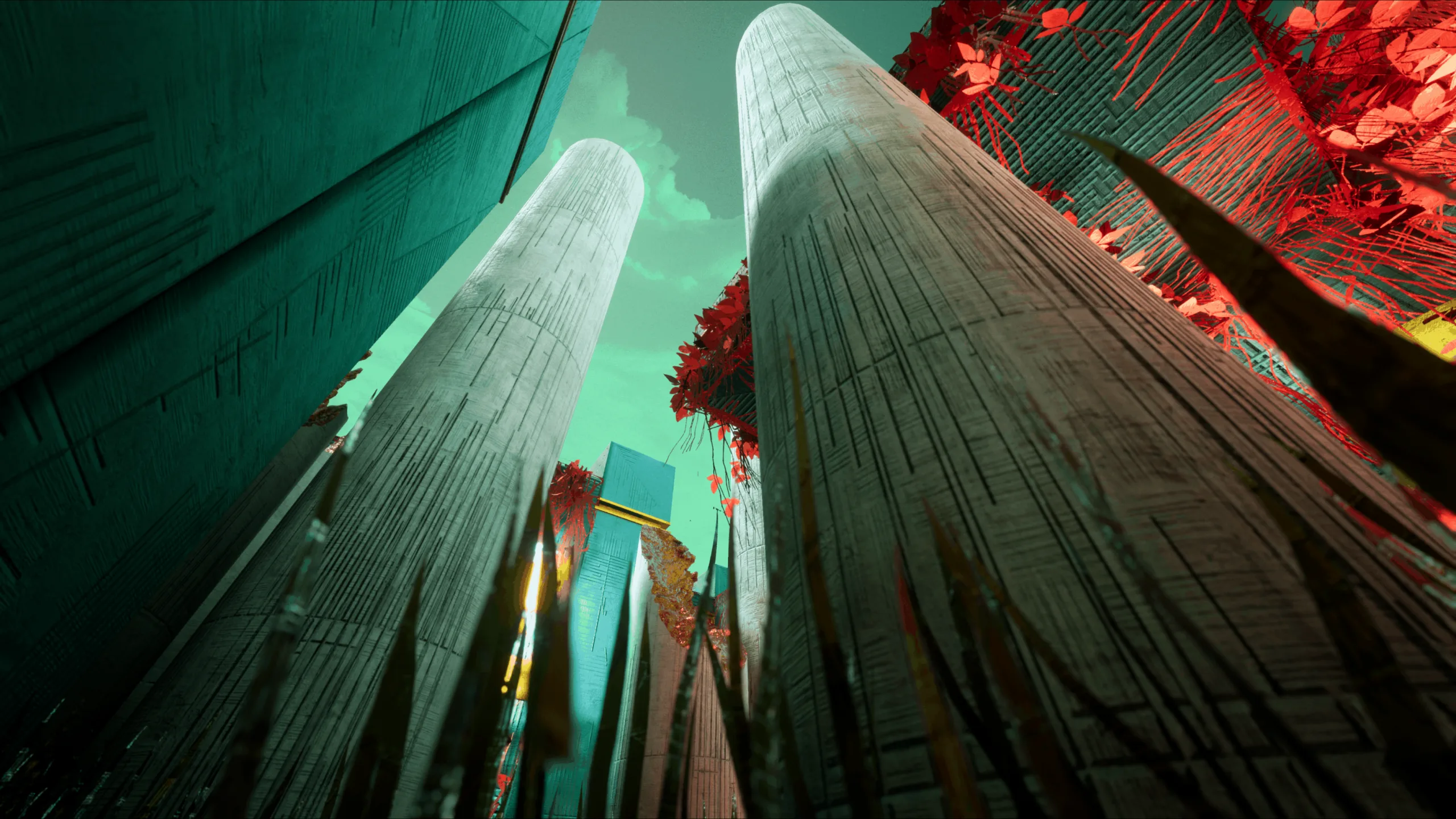 Houdini Tutorial Procedural Level - FlippedNormals