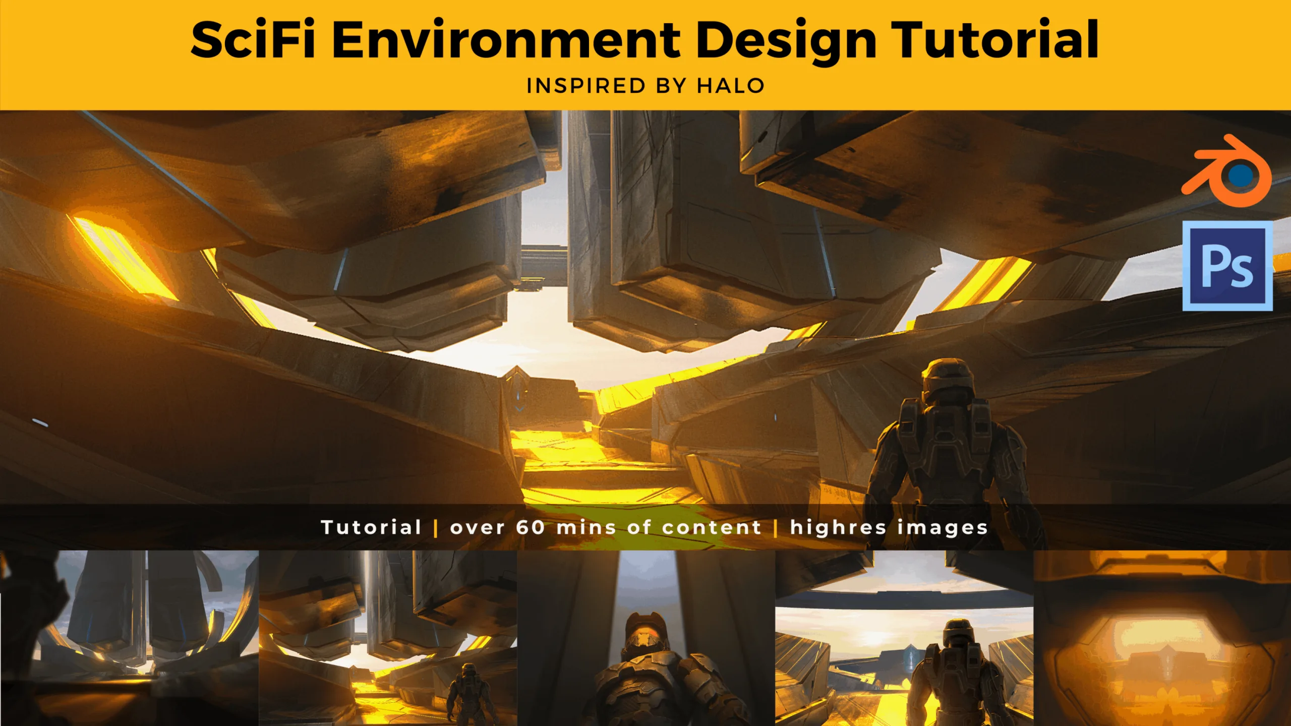 Sci-Fi Environment Design Tutorial - FlippedNormals