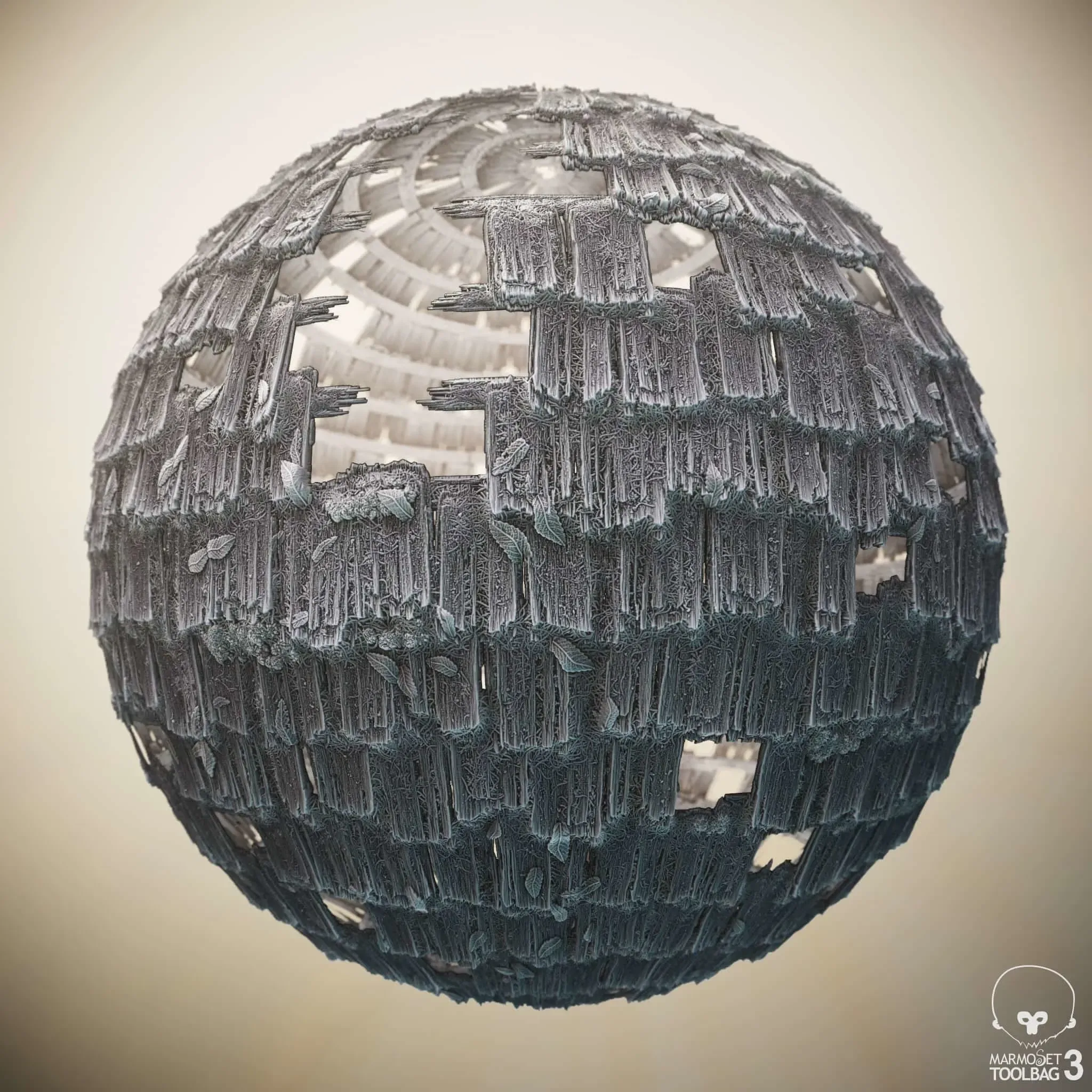 Wooden Roof Tileable PBR Material - FlippedNormals