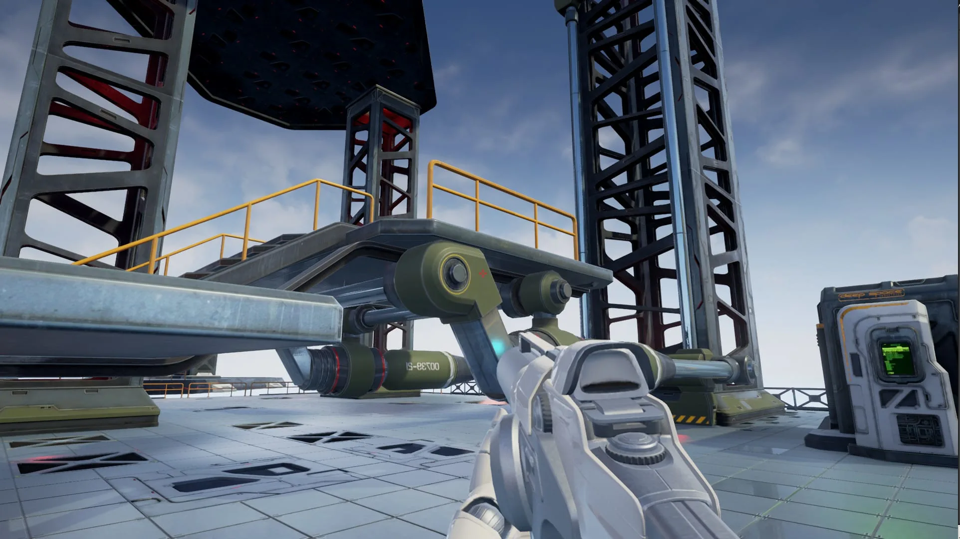 Modular Sci-Fi Space Base Location - FlippedNormals