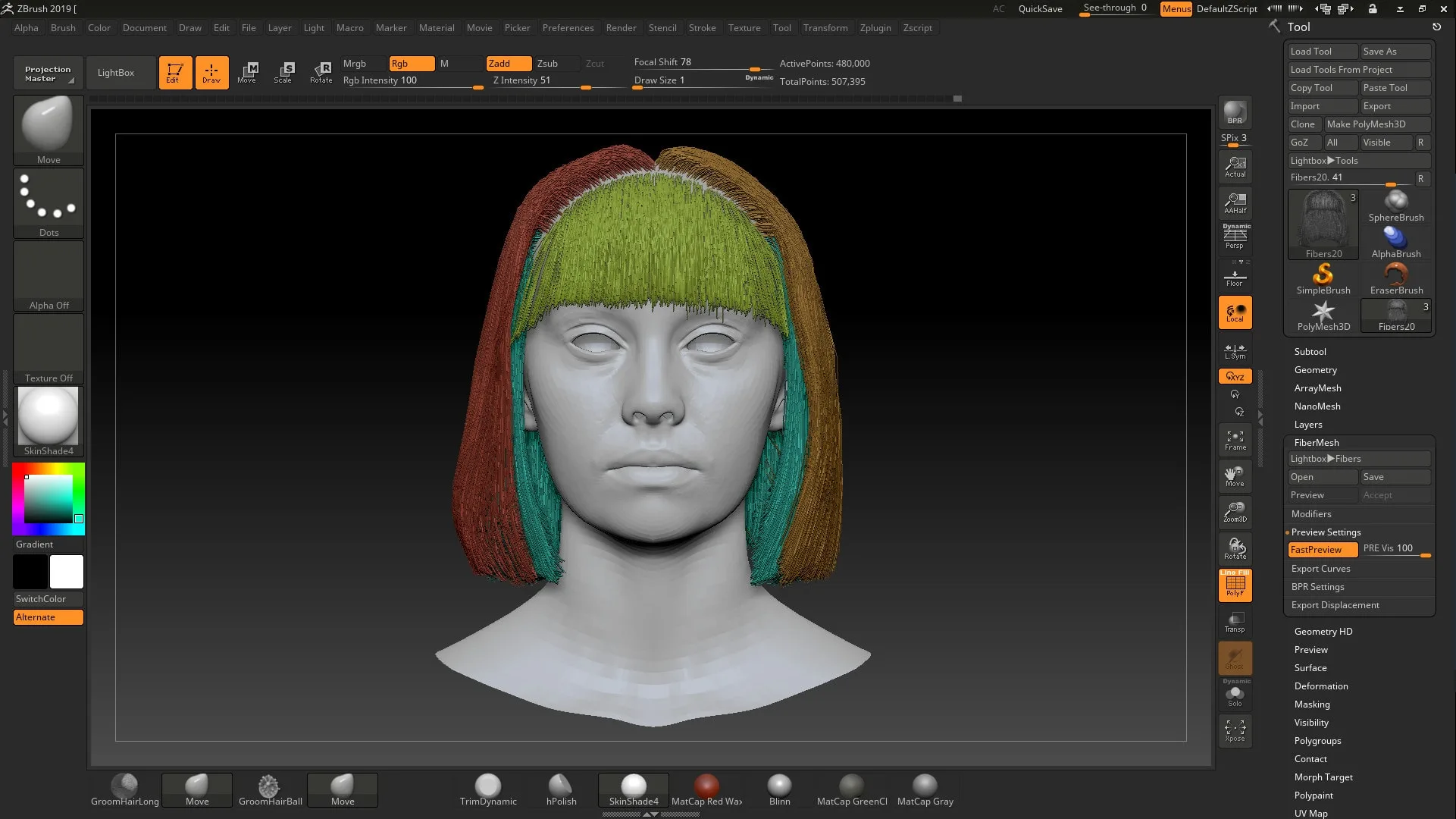 Hair Fibermesh to XGen Workflow - FlippedNormals