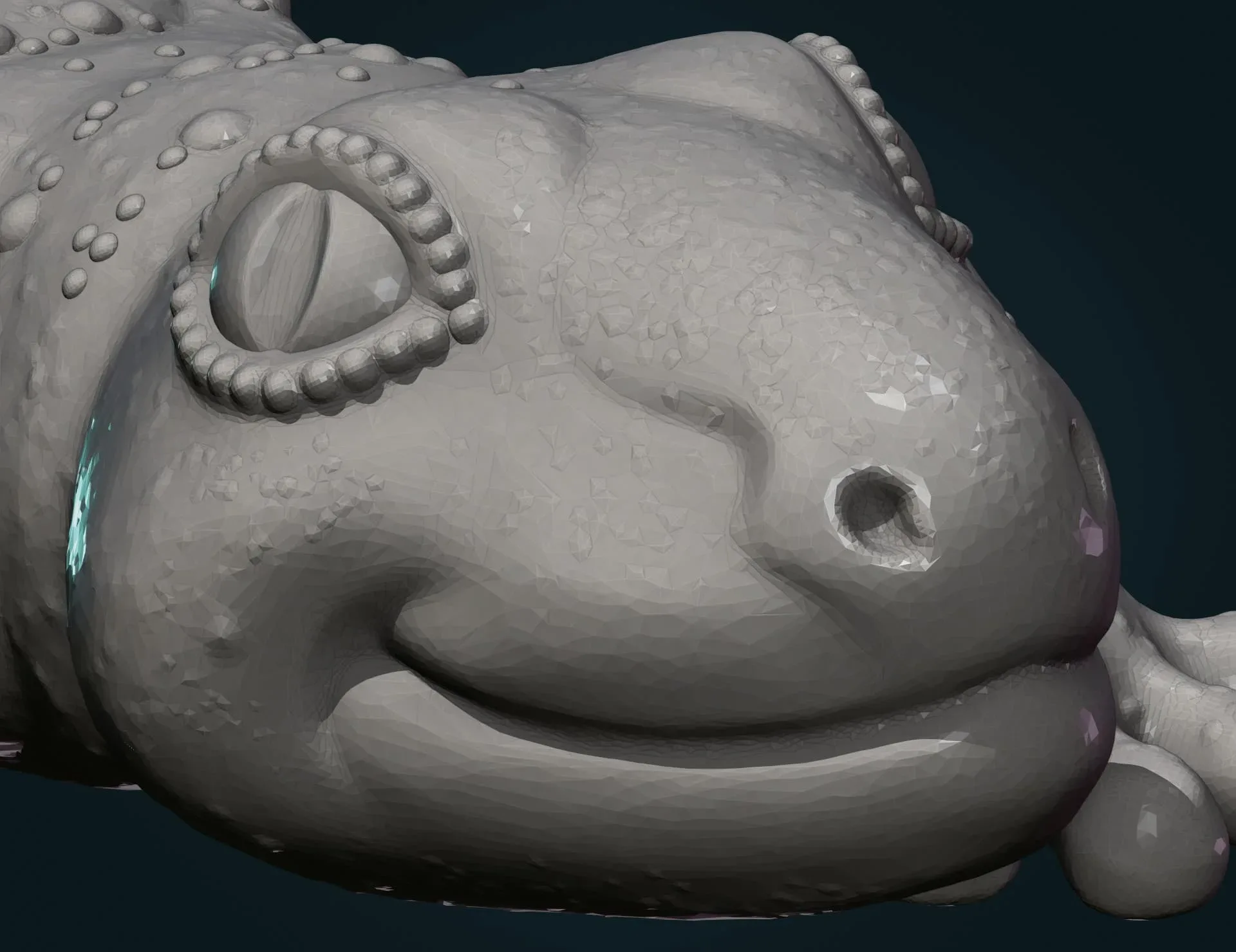 Gecko 3D Print Ready - FlippedNormals