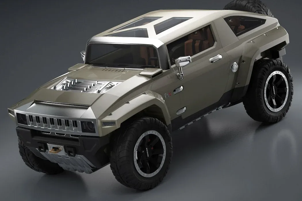 Hummer HX - FlippedNormals