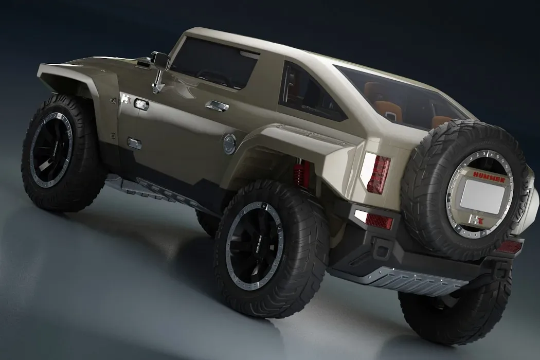 Hummer HX - FlippedNormals