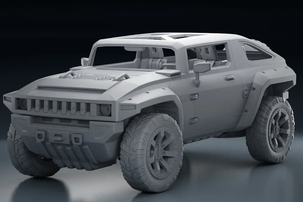 Hummer HX - FlippedNormals