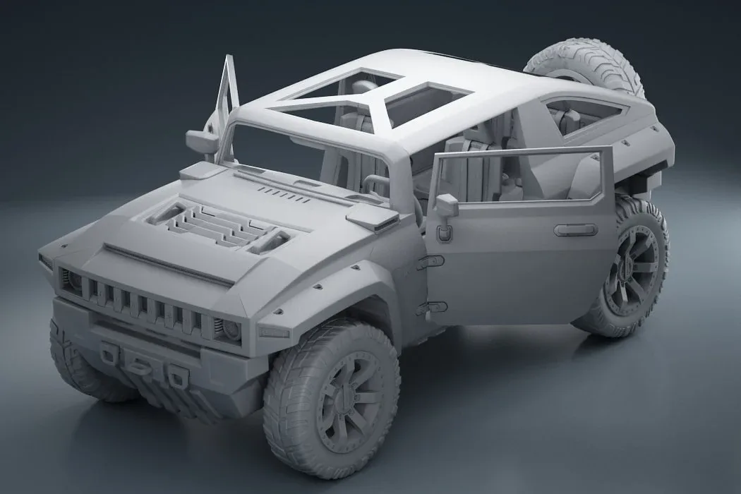 Hummer HX - FlippedNormals