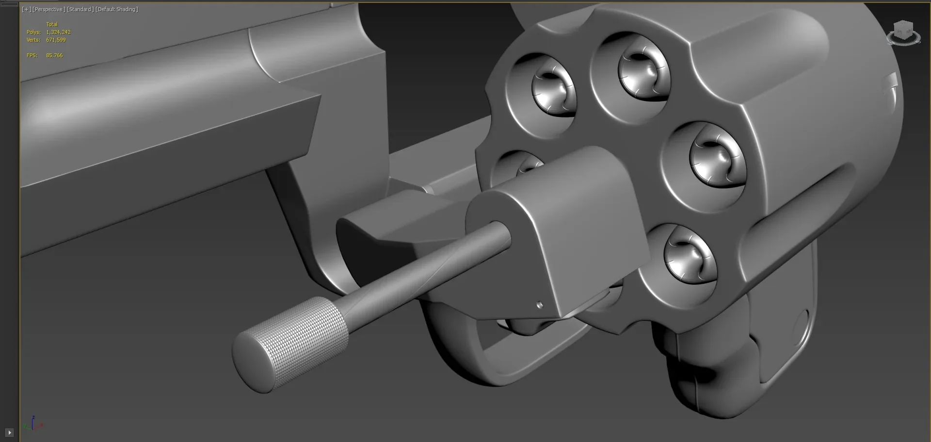 Taurus Raging Hunter - Game Ready - FlippedNormals