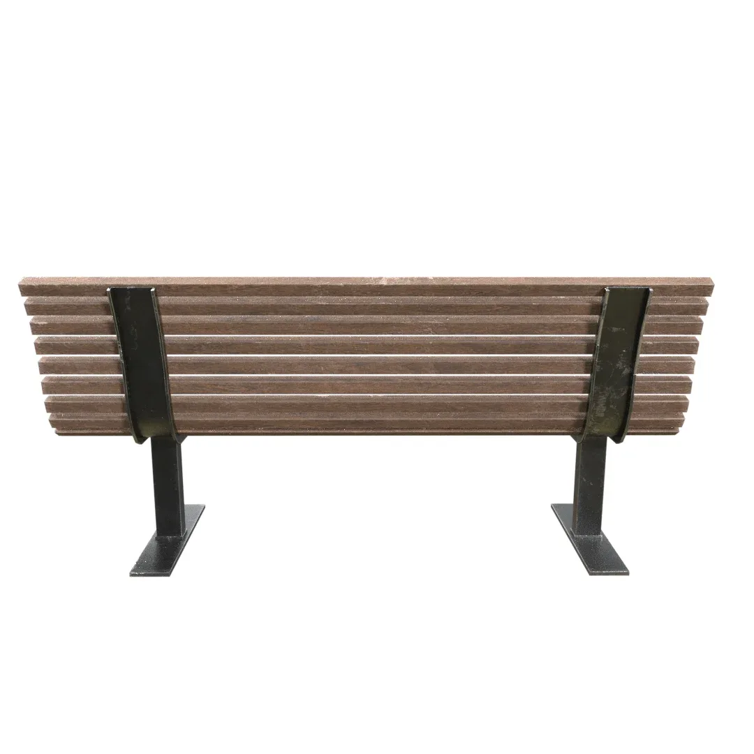 Wooden Bench - Game Ready Model - FlippedNormals