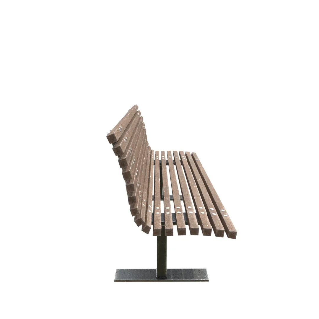 Wooden Bench - Game Ready Model - FlippedNormals