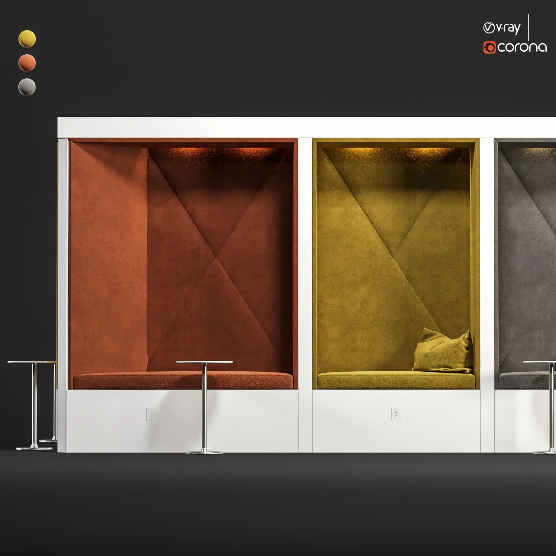 Office & Restaurant Lobby Soft - FlippedNormals